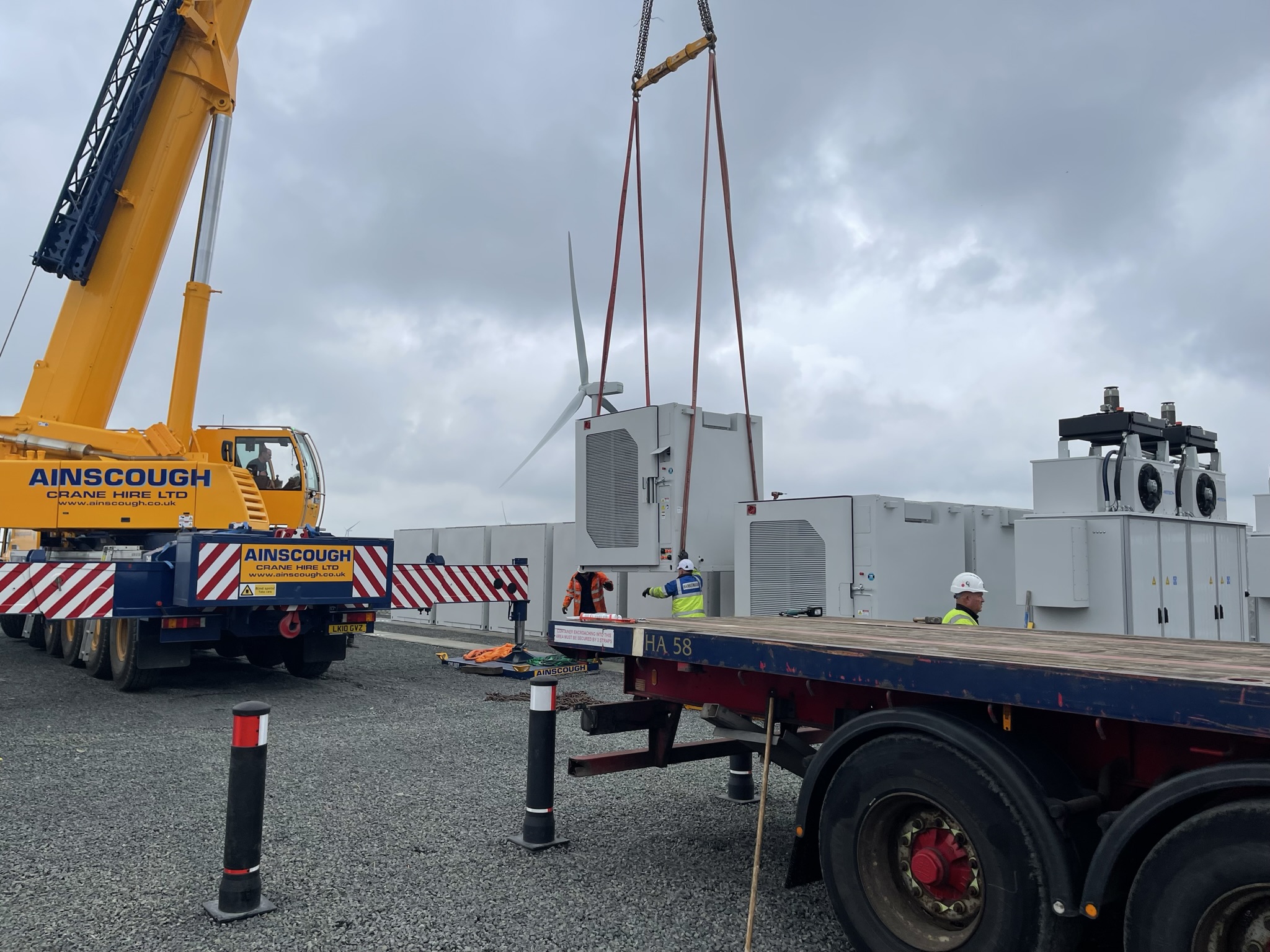 Powersystems co-loacte 20 MW battery system at Ray Wind Farm