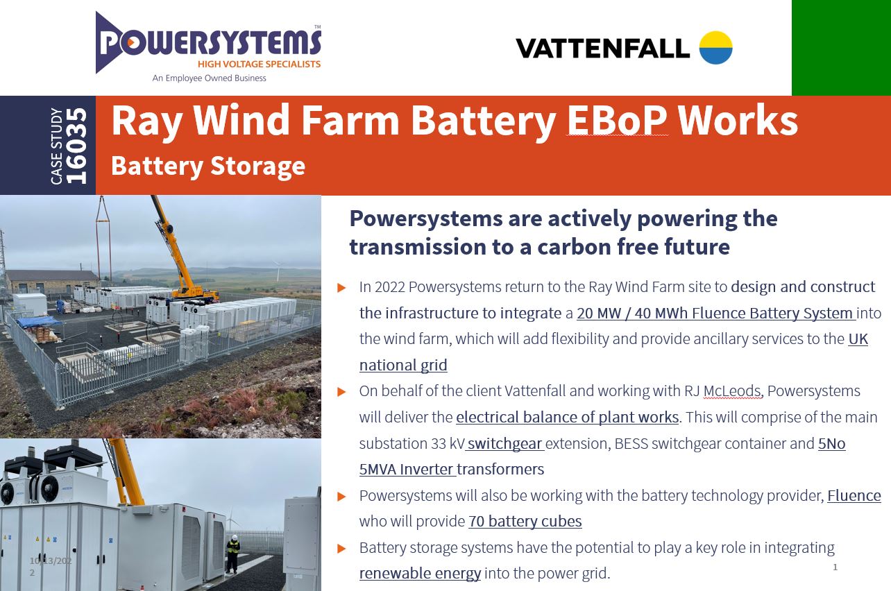 Need electrical engineering for your battery storage project?