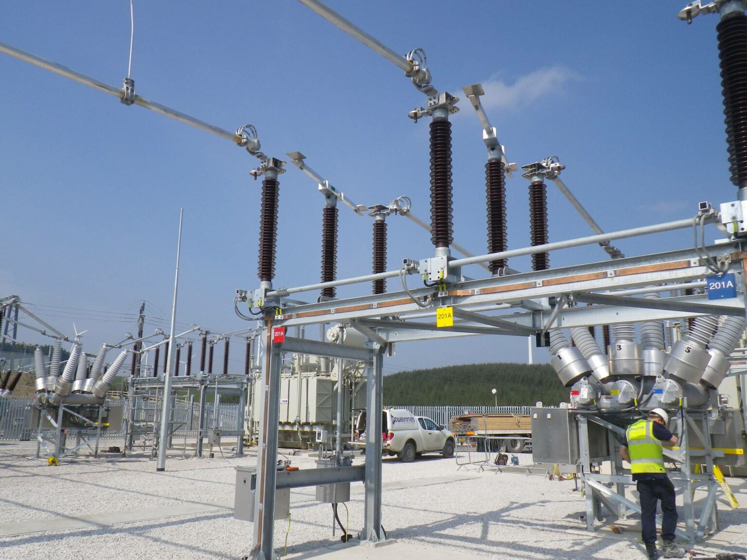 Clocaenog Forest 96 MW Wind Farm - Powersystems UK Ltd