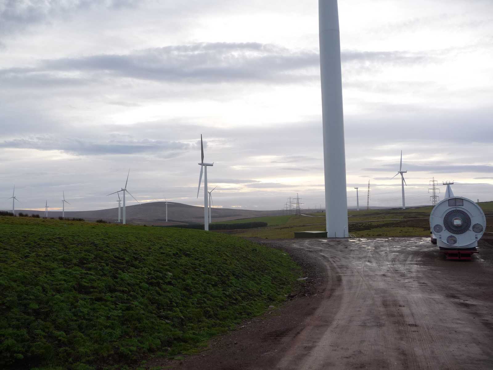 Crystal Rig II 138 MW Wind Farm - Powersystems UK Ltd