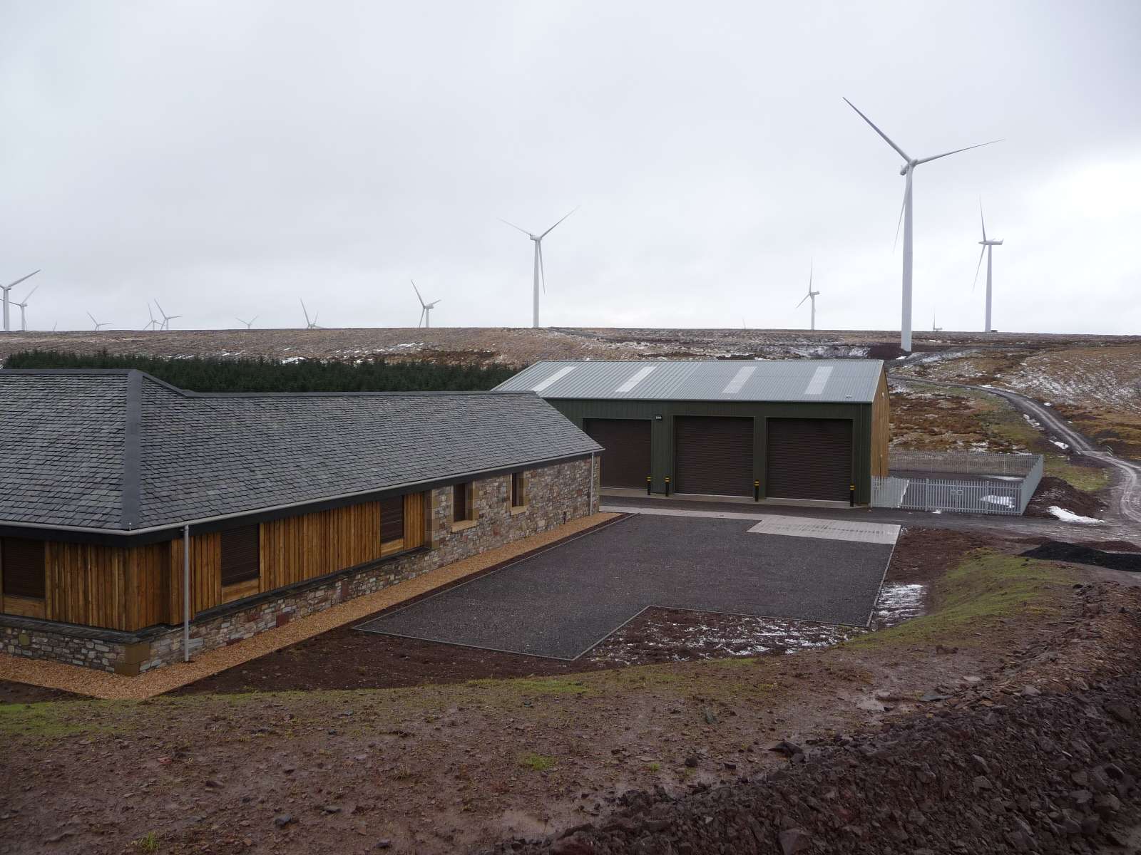 Crystal Rig II 138 MW Wind Farm - Powersystems UK Ltd