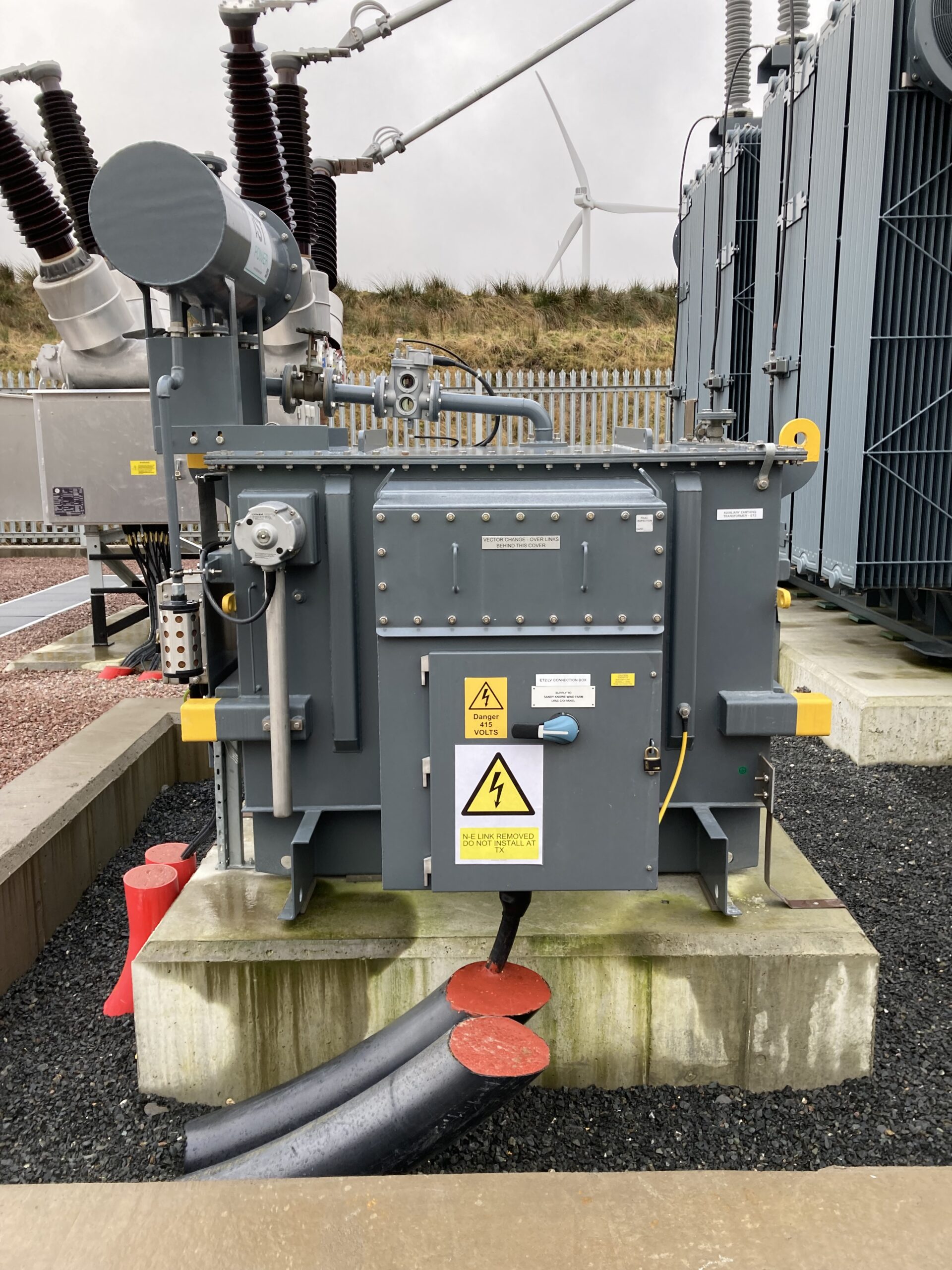 Sandy Knowe 86.4 MW Wind Farm - Powersystems UK Ltd
