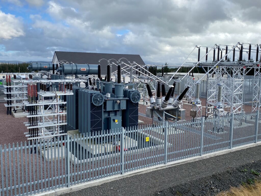 Sandy Knowe 86.4 MW Wind Farm - Powersystems UK Ltd